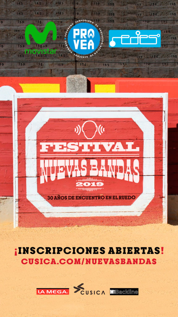 Abiertas las inscripciones para el Festival Nuevas Bandas 2019 - Redes ...